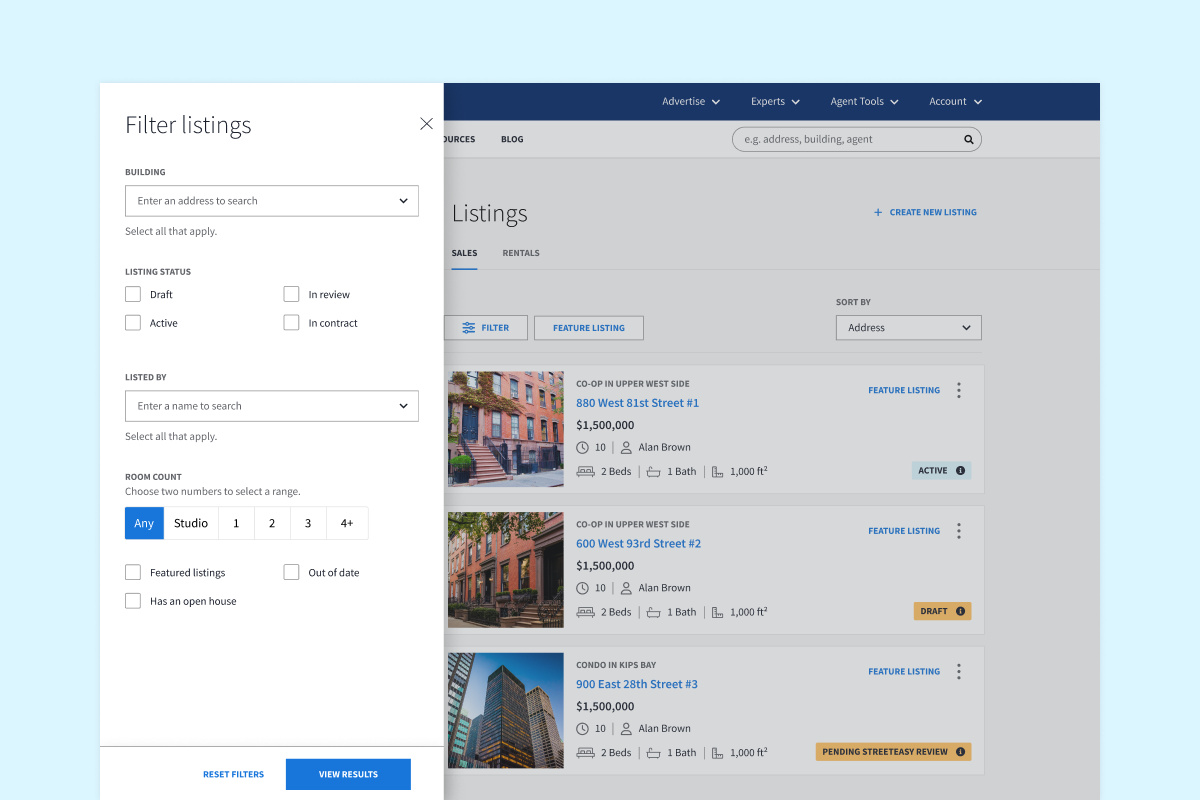 Agent Tools: What's New and Improved | StreetEasy