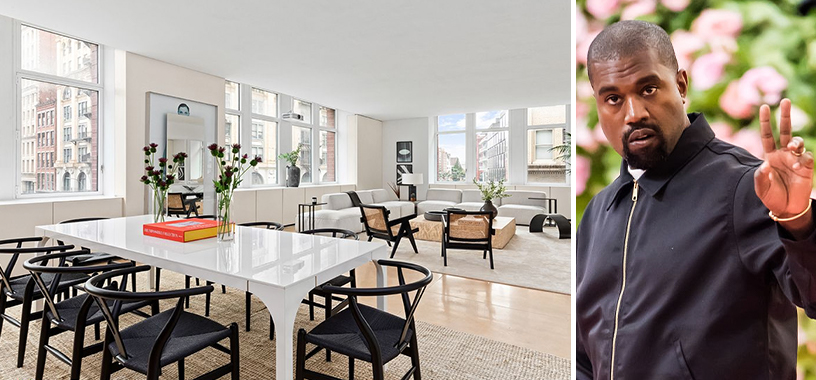 Former Kanye West Apartment in NYC Hits Market for $4.7M | StreetEasy